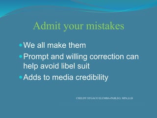 Media ethics | PPT