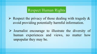 Media ethics | PPTX | Law