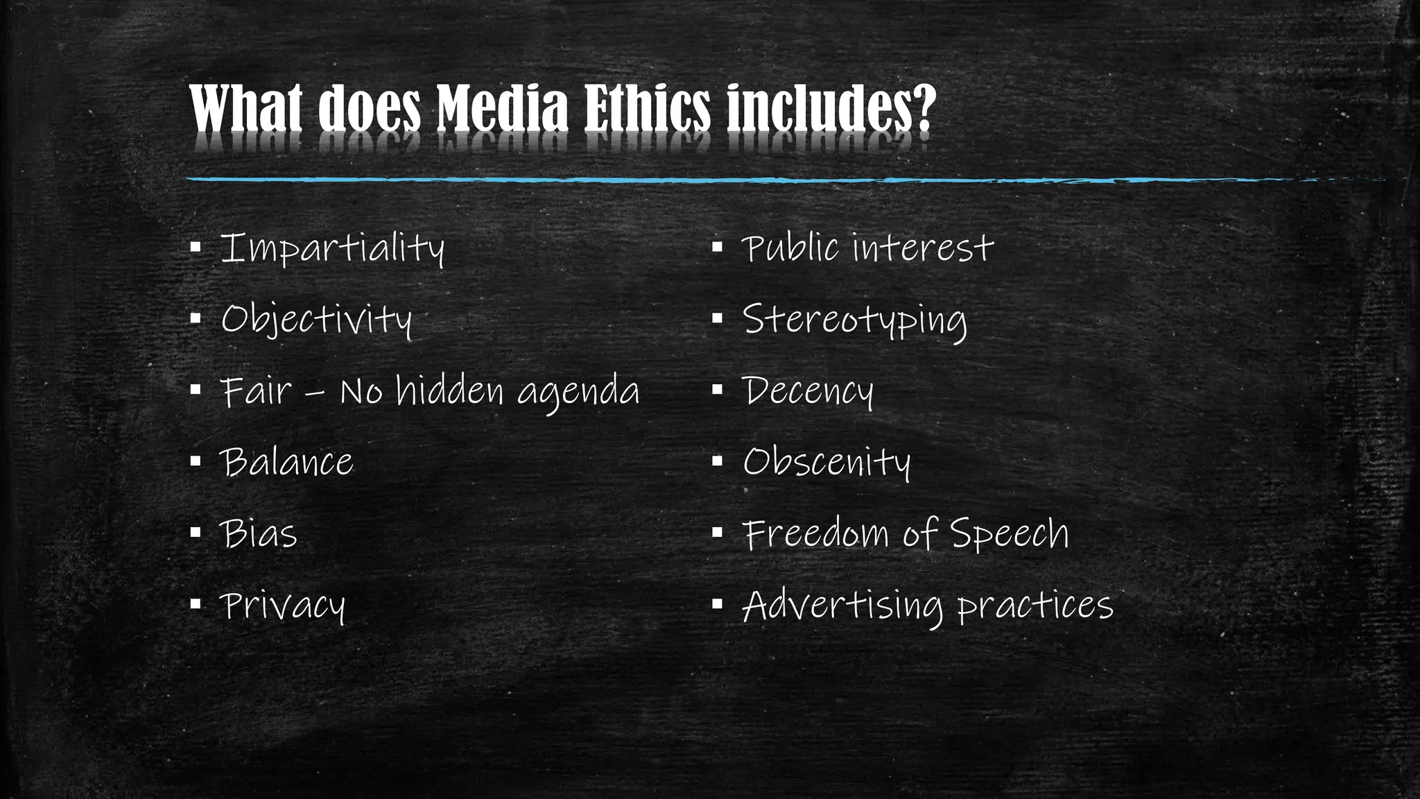 Media Ethics | PDF