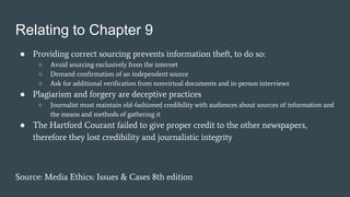 Media ethics: case study | PPTX