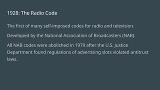 Media Ethics Timeline - Overview in the US | PPTX