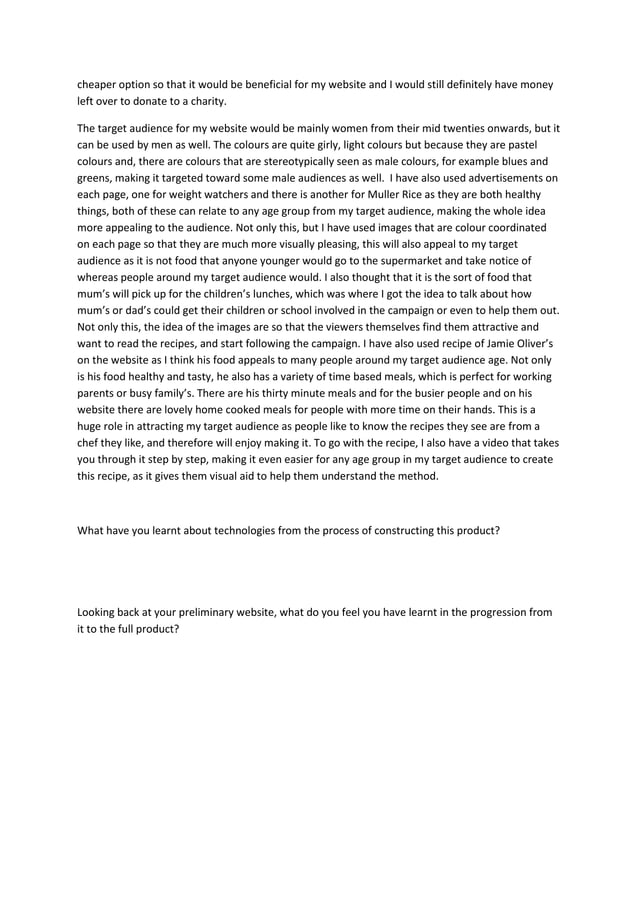 Media evaluation first draft | DOCX