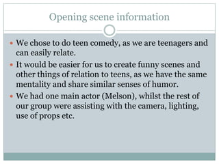 Media evaluation | PPTX | Video Production | Content Production