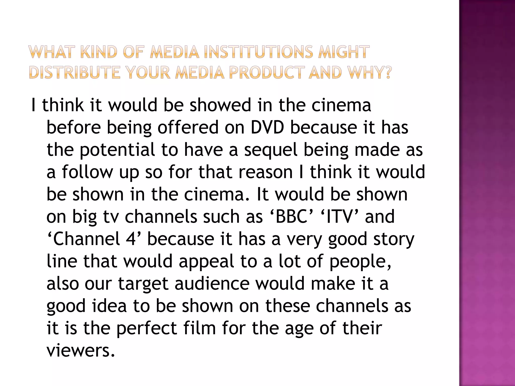 Media evaluation | PPT