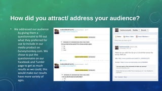 Media evaluation answering Who would be the audience for your media ...