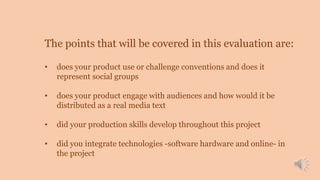 Media evaluation | PPTX