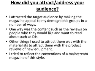 Lewis Merle and Daniel Riley AS Media evaluation | PPTX