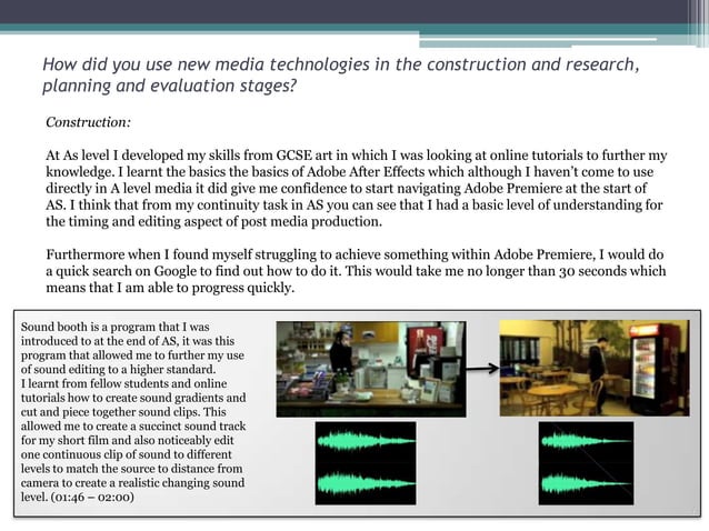 Lewis Underwood's Media Evaluation A2 | PPTX