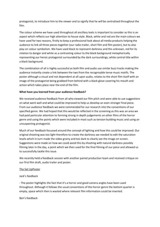 Commentary script for Evaluation | PDF