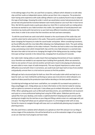 Commentary script for Evaluation | PDF