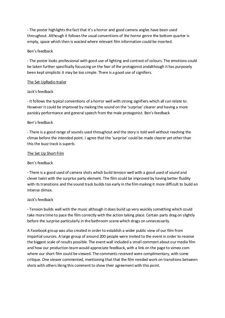 Commentary script for Evaluation