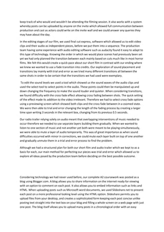 A2 project Commentary | PDF