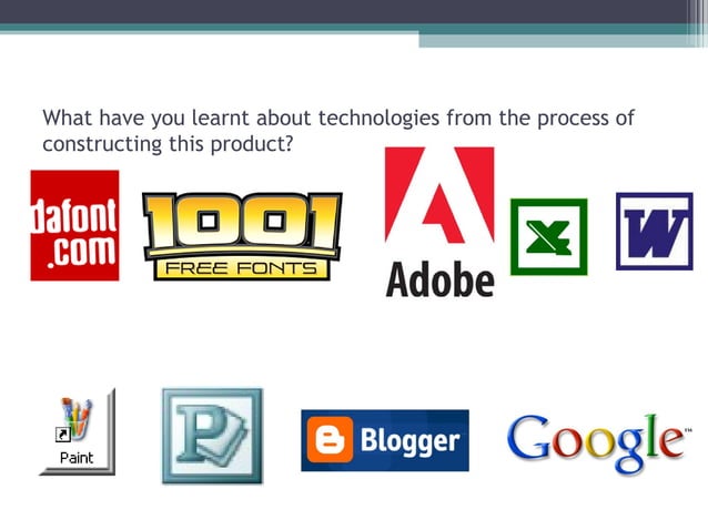 Media Evaluation Presentation. | PPT