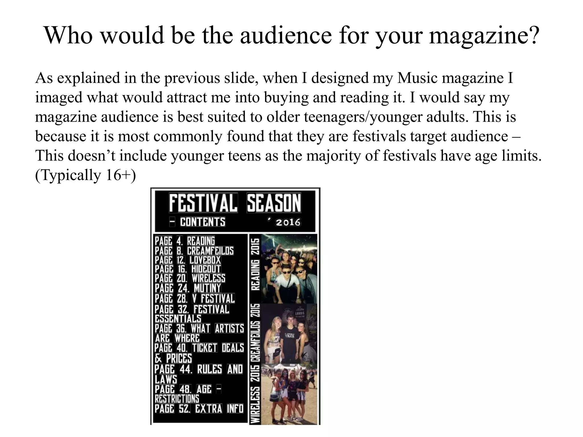 Media evaluation presentation | PPT