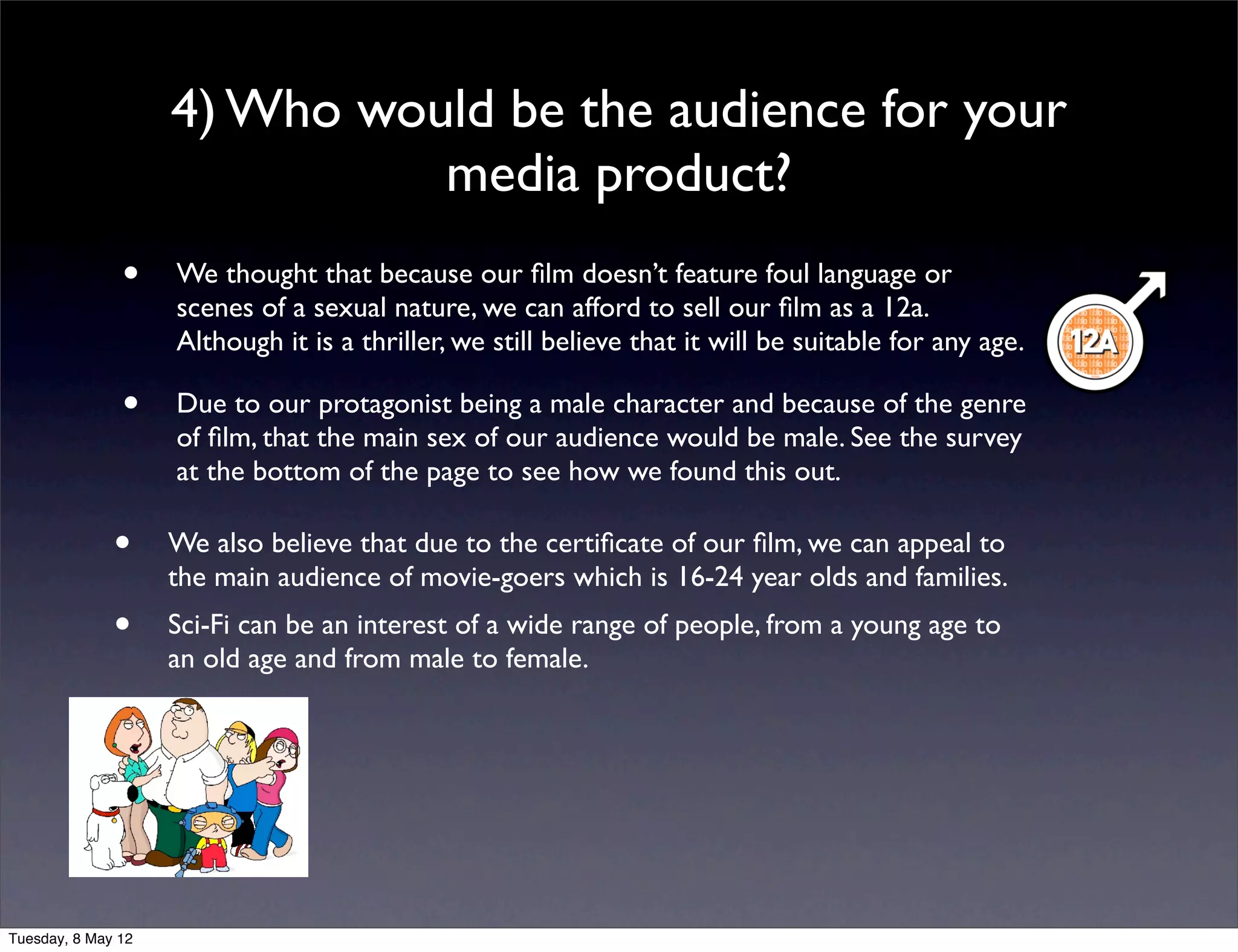 AS Media evaluation presentation for Monophobia. | PPT