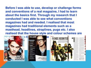 Media evaluation question 1 | PPTX | Desktop Publishing | Computer ...