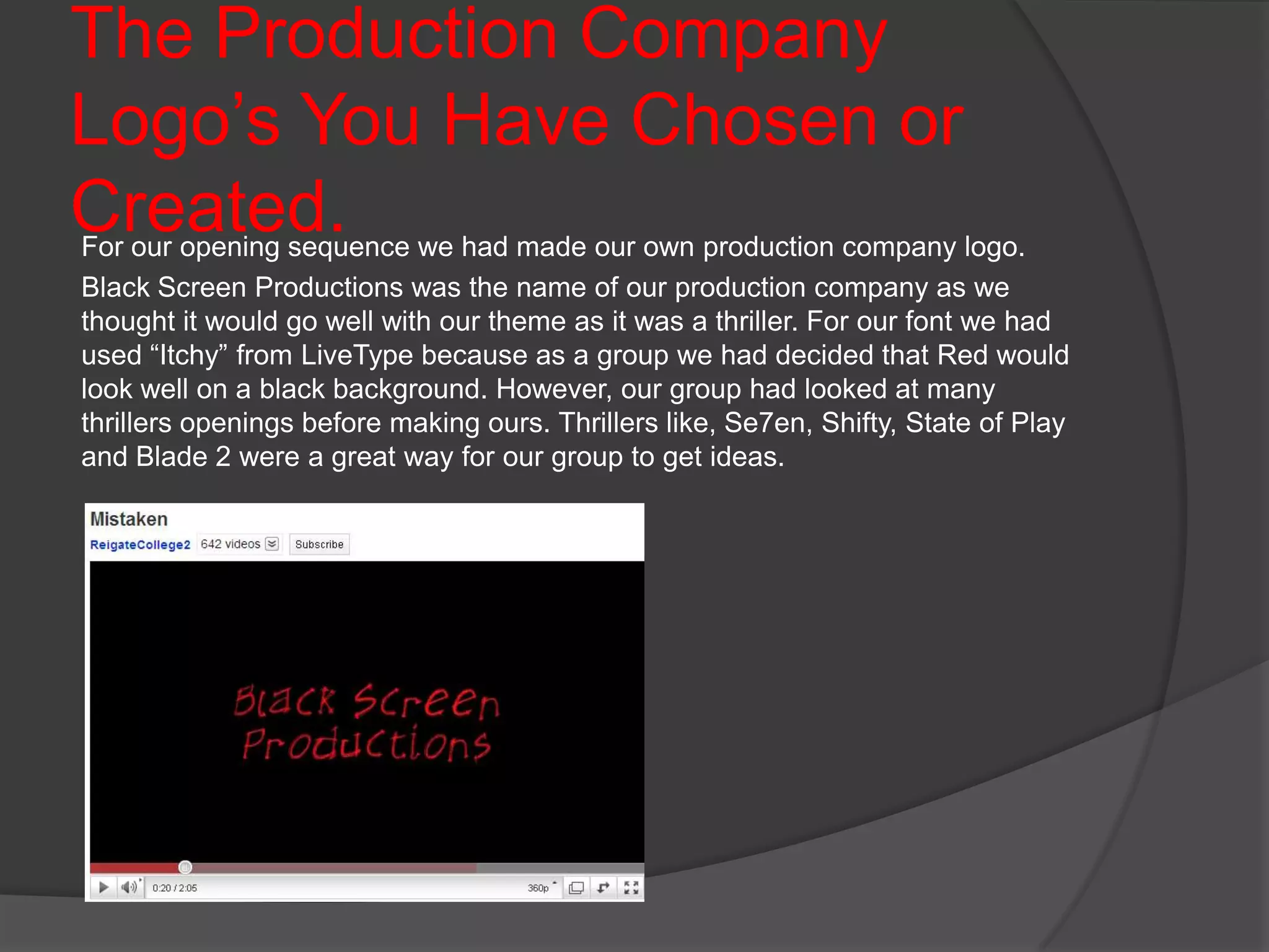 Media evaluation task 3 | PPT