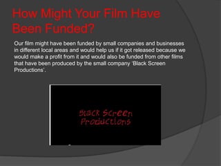 Media evaluation task 3 | PPTX | Video Production | Content Production