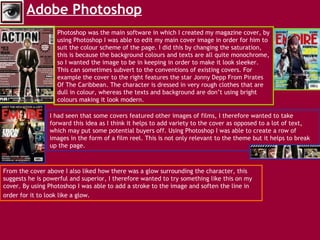 Media eveluation a2 | PPT