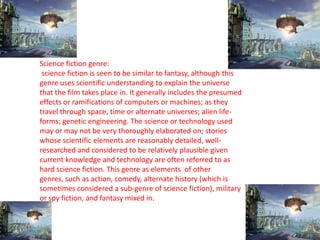 Media examples of genres | PPTX | True Crime | Genres