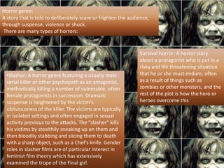 Media examples of genres | PPTX