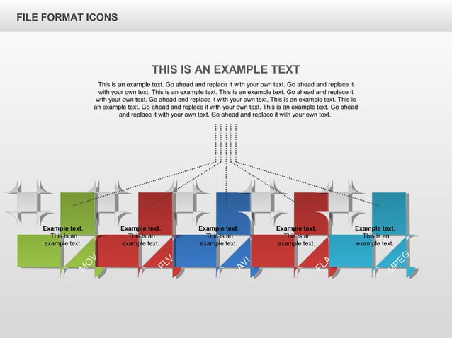 Media Files Icons and Shapes | PPT