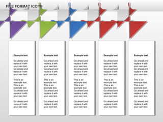 Media Files Icons and Shapes | PPT