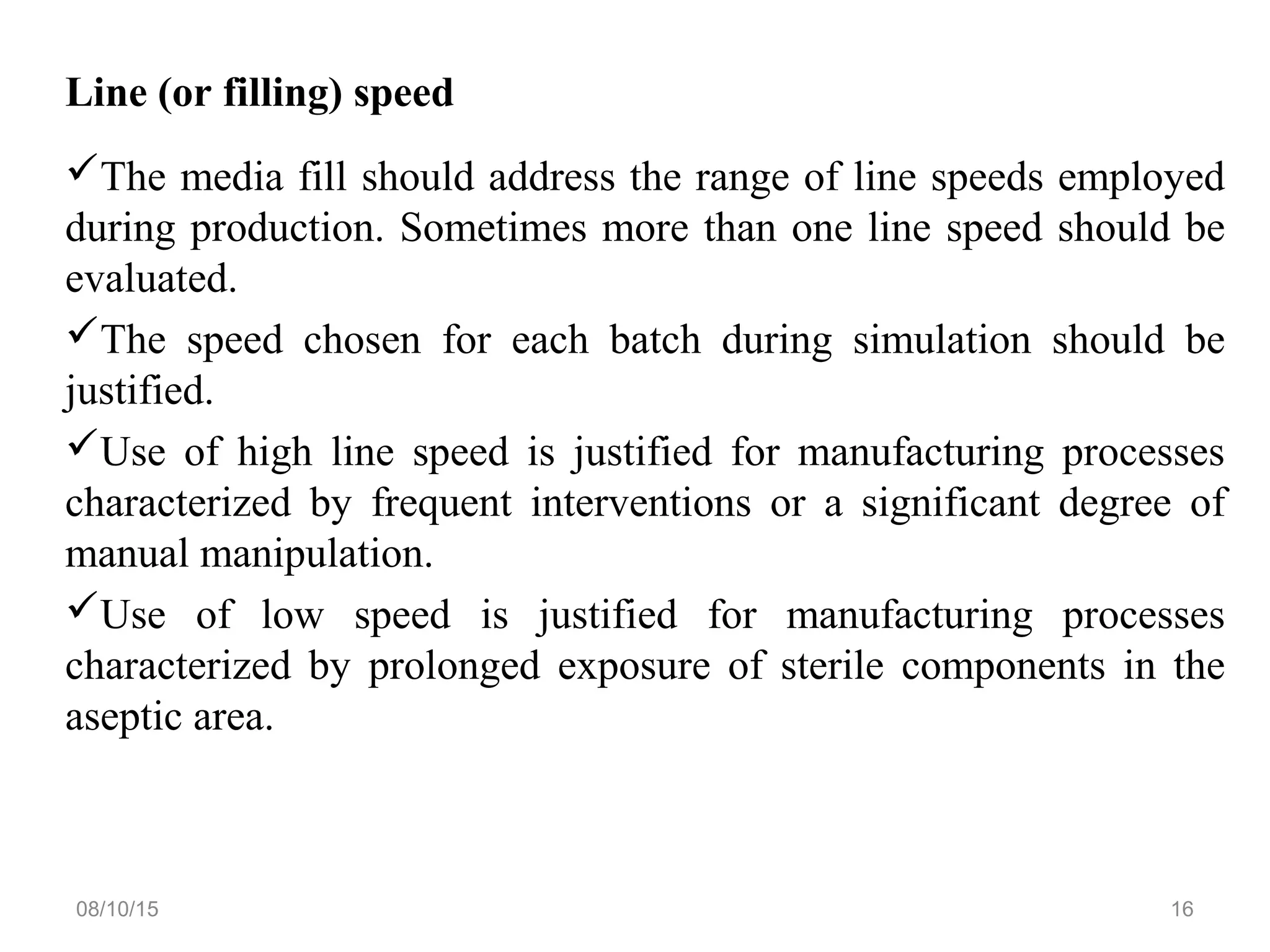 Media fill process and validation | PPT