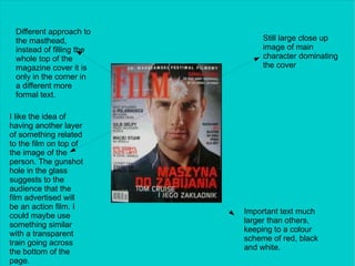 Media Studies- Film magazine research | PPT