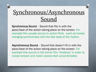 Media film terminology presentation | PPTX | Video Production | Content ...