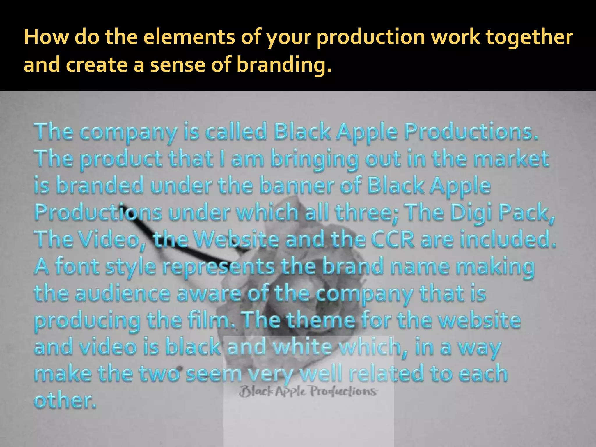 Alevels Media Studies - Creative Critical Reflection | PPTX