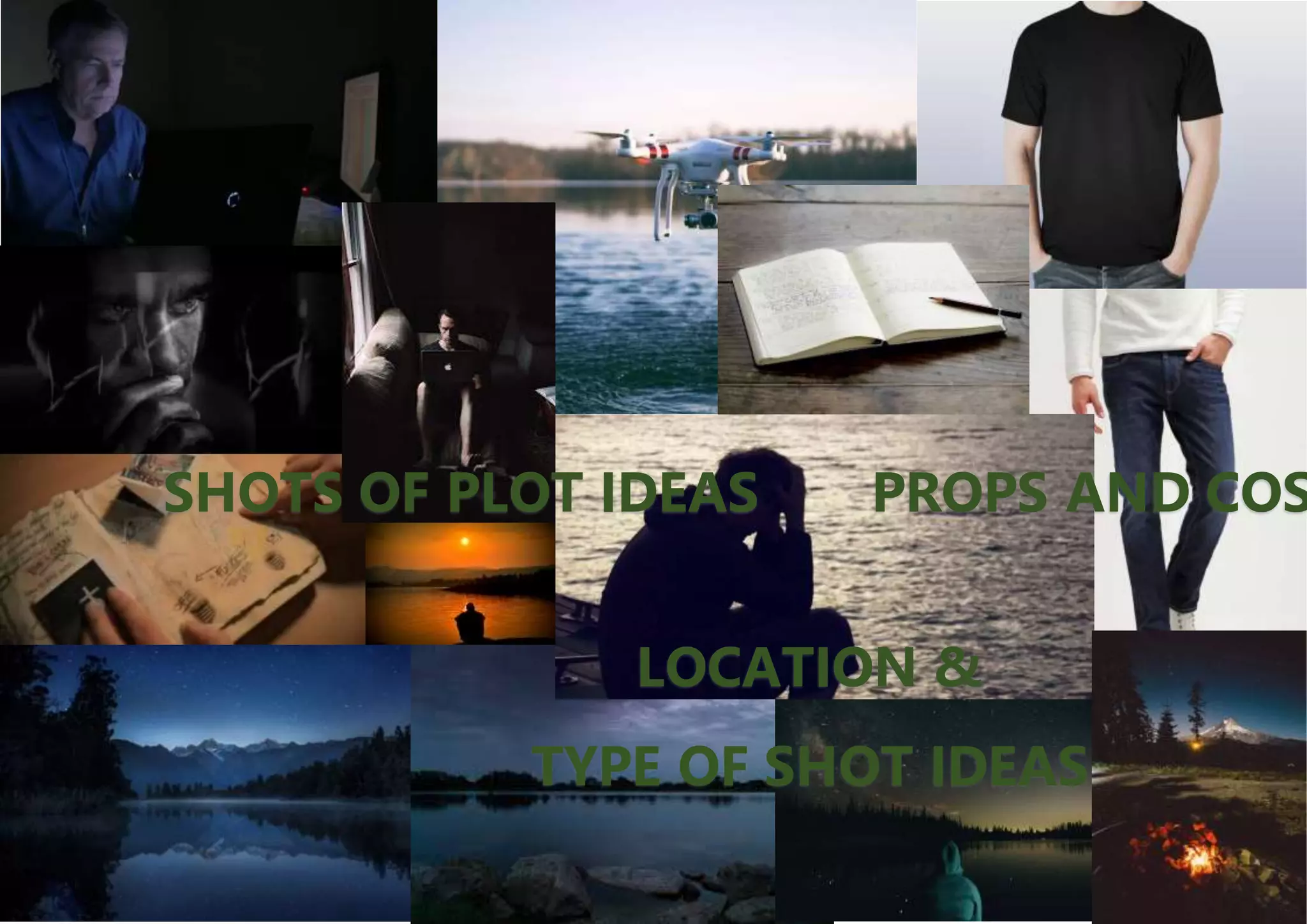 MIND MAPS AND MOOD BOARDS FOR INITIAL FILM IDEAS | DOCX