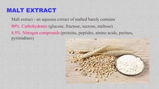 Media for industrial fermentation | PPTX