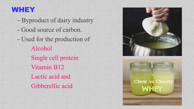 Media for industrial fermentation | PPTX