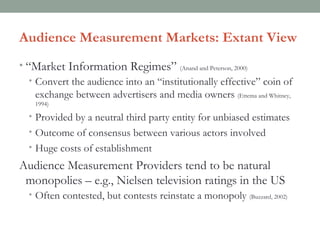 Media fragmentation and the coexistence of market information | PPT