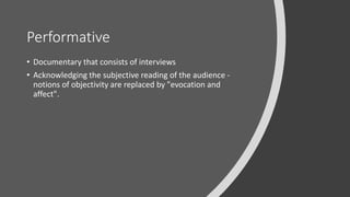 Generic Research: Researching Documentaries | PPTX