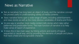 Media genres &text | PPT
