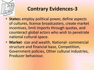 Media globalisation and cultural imperialism | PPTX