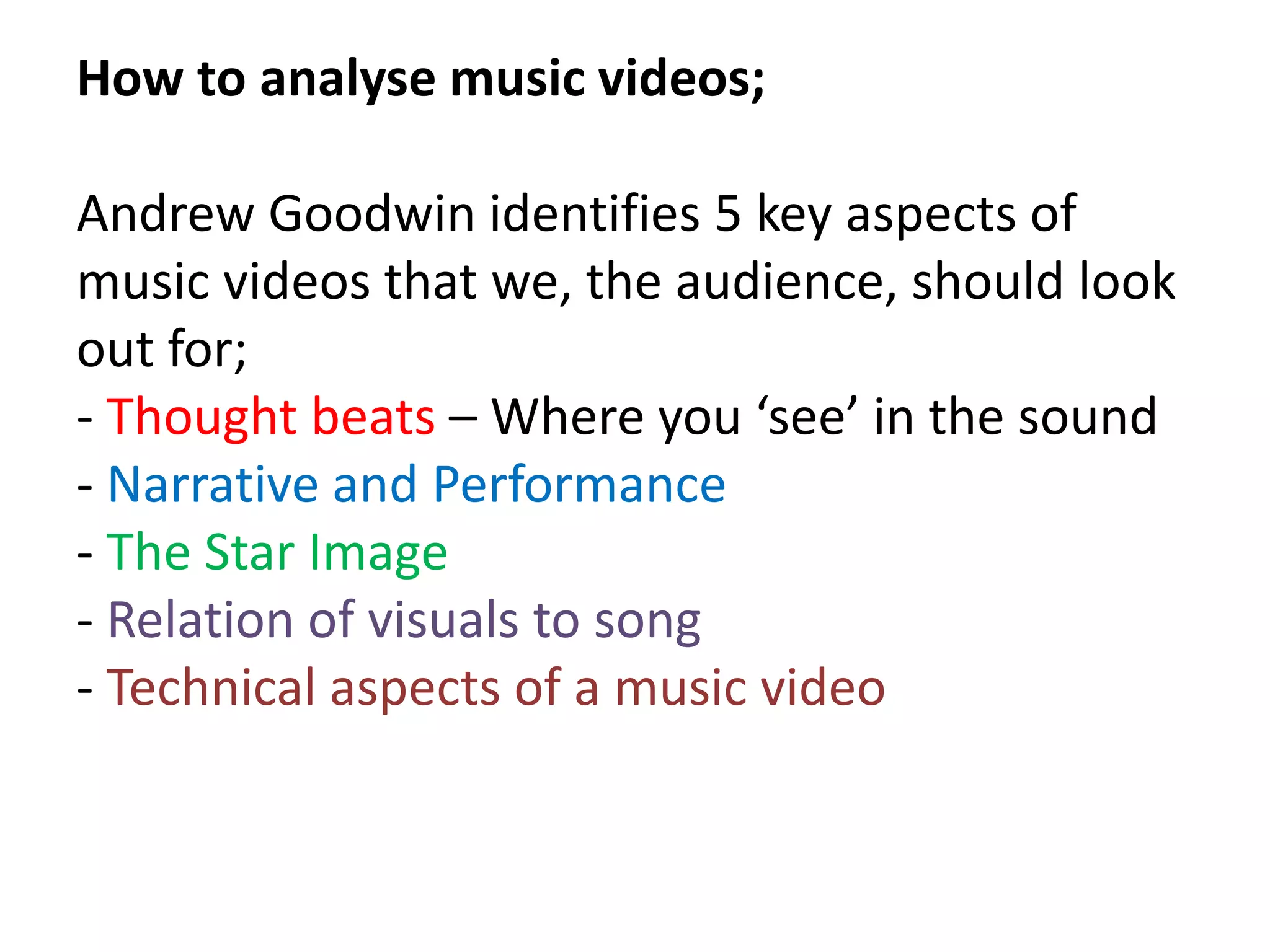 Media - Goodwin Theory | PPTX