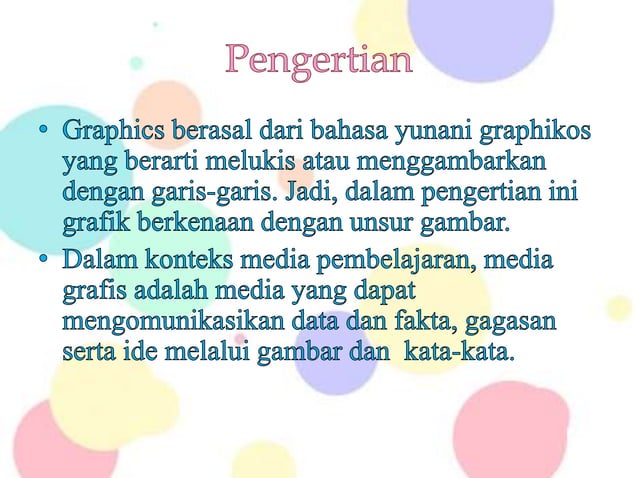 Media grafis | PPT