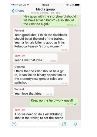 Media group chat | DOCX