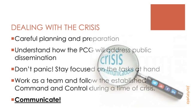 Media Handling and Crisis Management | PPTX