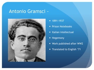 Gramsci revisited: Media hegemony in the age of Gangnam Style | PPTX