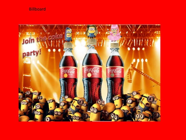 Coca Cola And Minions Ppt