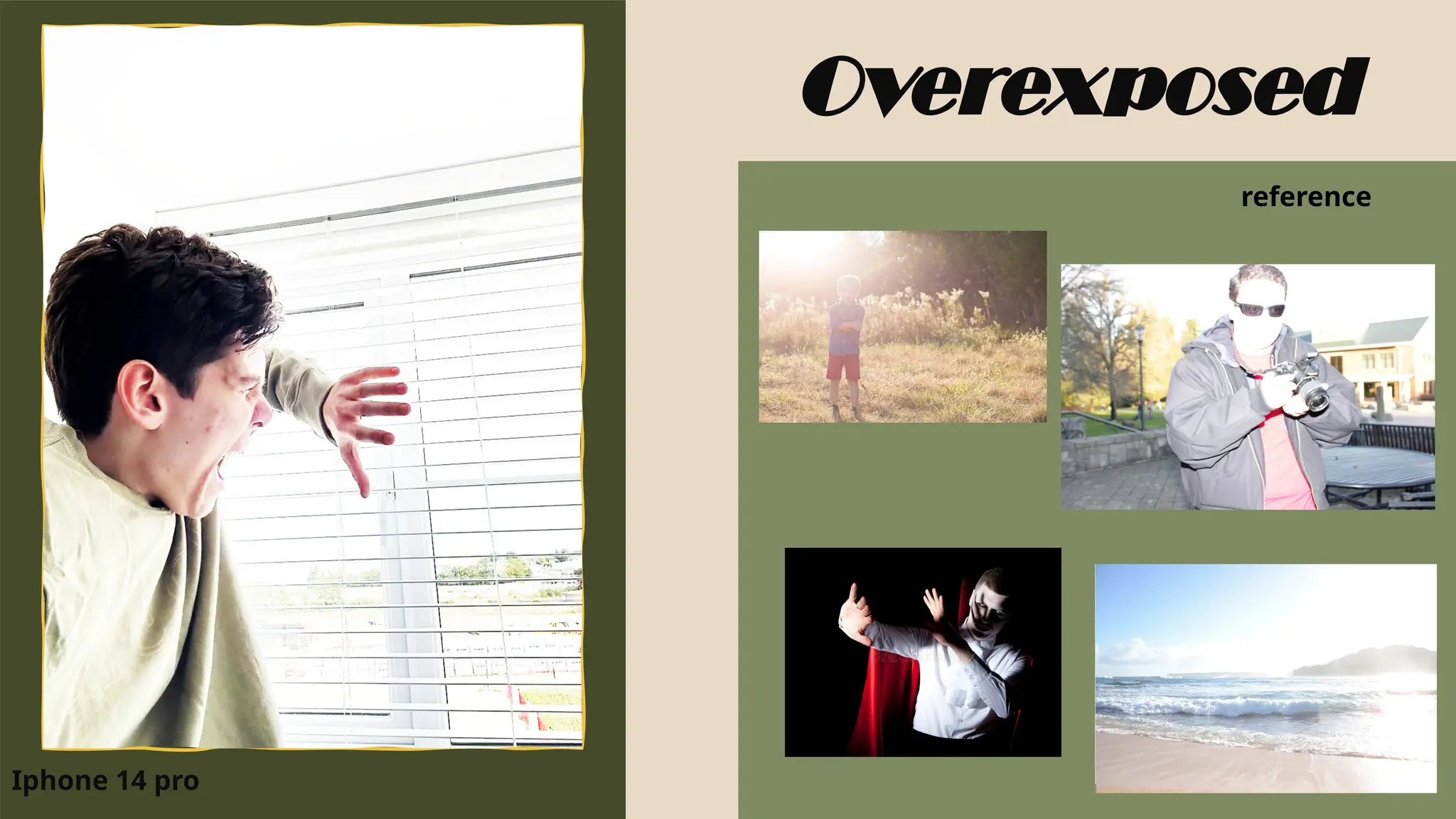 Media Homework 07.09 Photo shoot for example | PPT