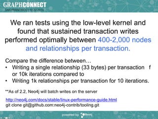 GraphConnect 2014 SF: Neo4j at Scale using Enterprise Integration ...