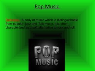 GENRE (POP) | PPT