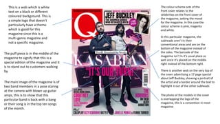 Magazine Analysis | PPT