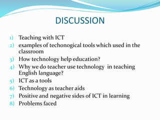 Media & ict for teaching | PPTX
