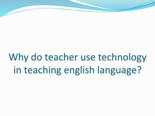 Media & ict for teaching | PPTX